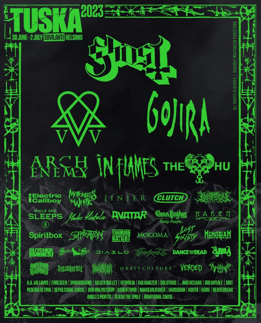 Unveiling the Tuska Festival 2025 Lineup: Get Ready for an Epic Music Experience!