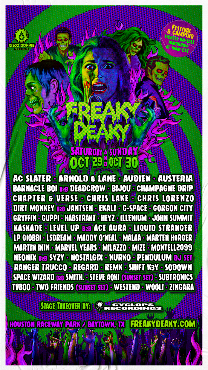 Freaky Deaky Festival Lineup Unveiled: Get Ready for the Ultimate Music ...