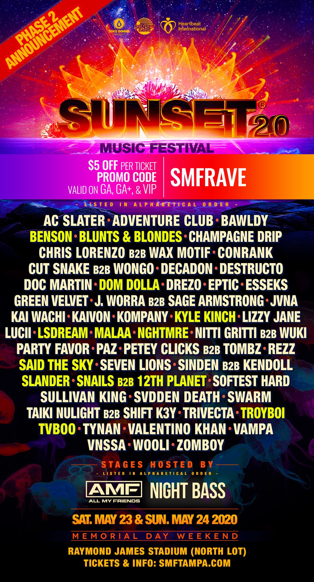 Unveiling the Ultimate Sunset Festival Lineup: Your Guide to the Must ...