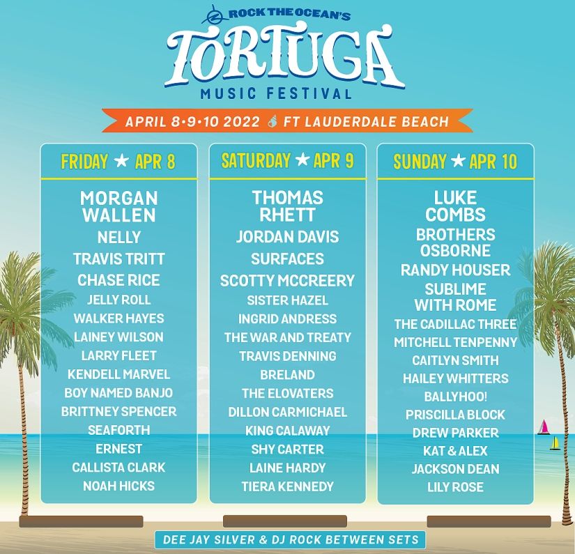 Unveiling the Exciting Tortuga Festival Lineup for Music Lovers