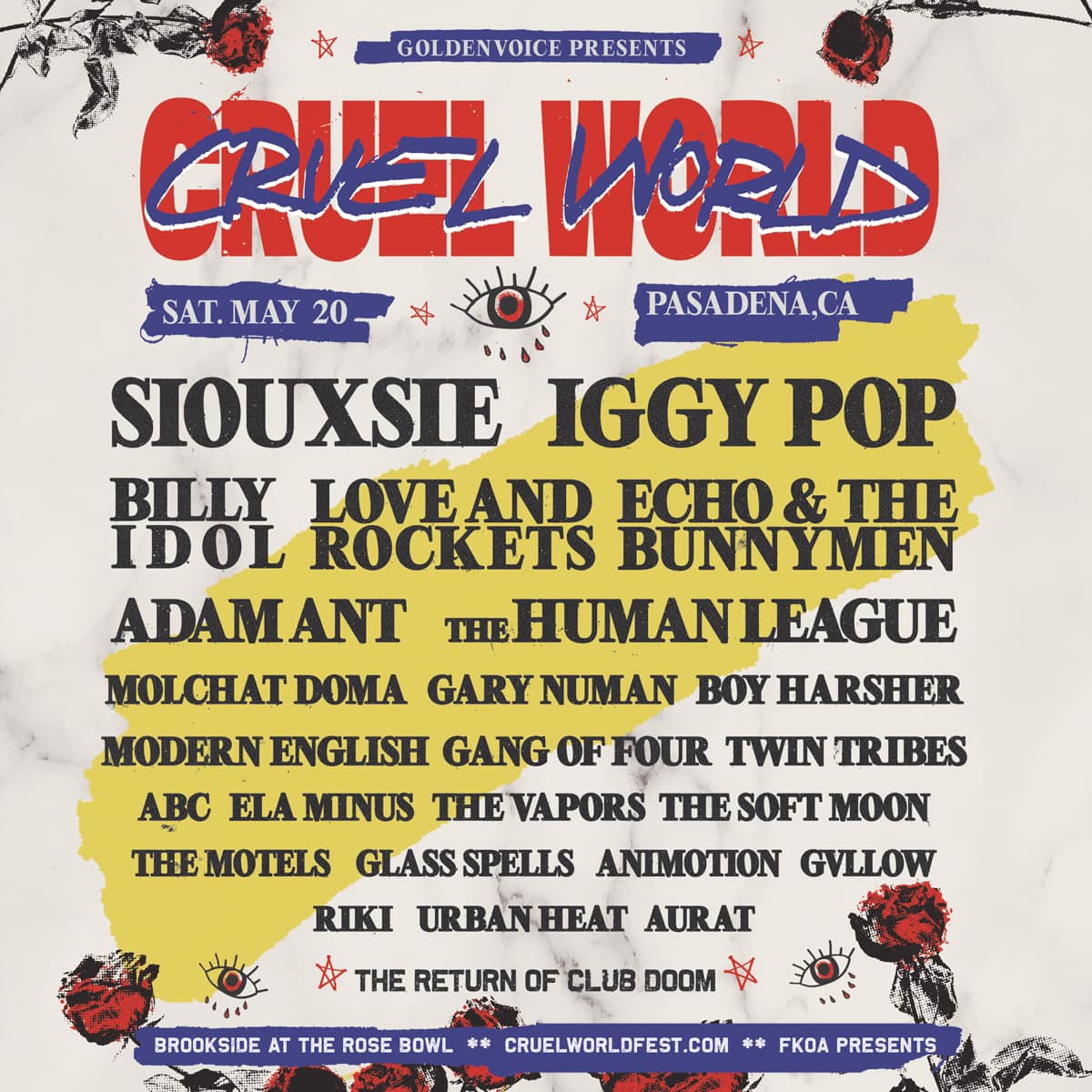 Cruel World Festival Lineup: Your Guide to the Epic Musical Lineup!