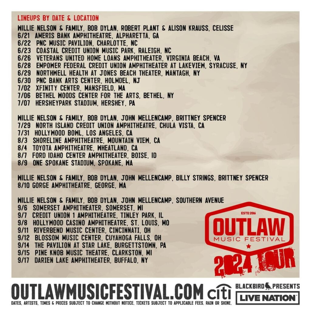Unveiling the Outlaw Festival 2025 Lineup: Get Ready for a Wild Ride!