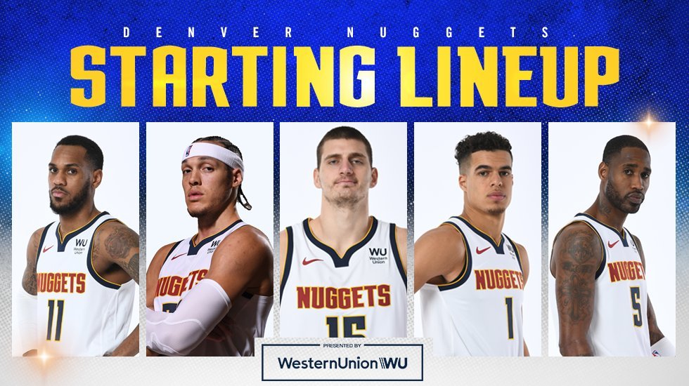 Unveiling the Starting Lineup: Denver Nuggets Roster Breakdown