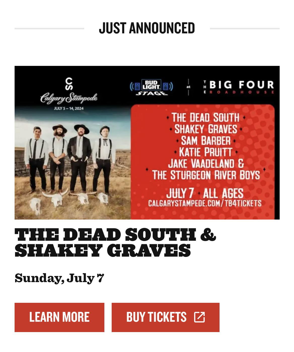 Exciting Sneak Peek: Explore the Calgary Stampede 2025 Lineup!