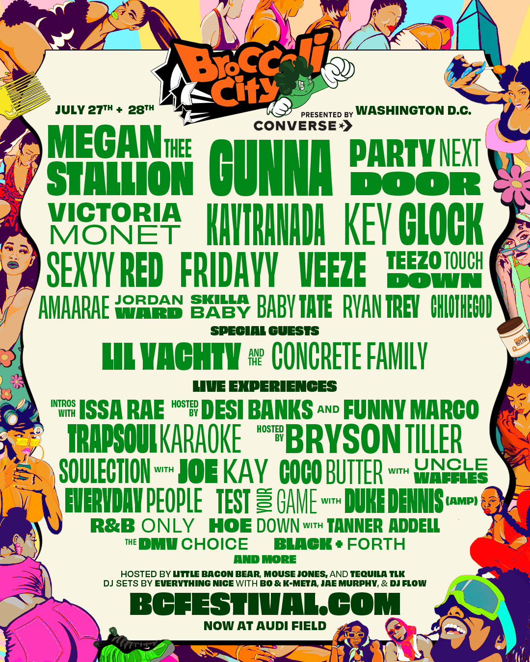 Unveiling the Participation Lineup for 2025 Broccoli City Festival: Who ...