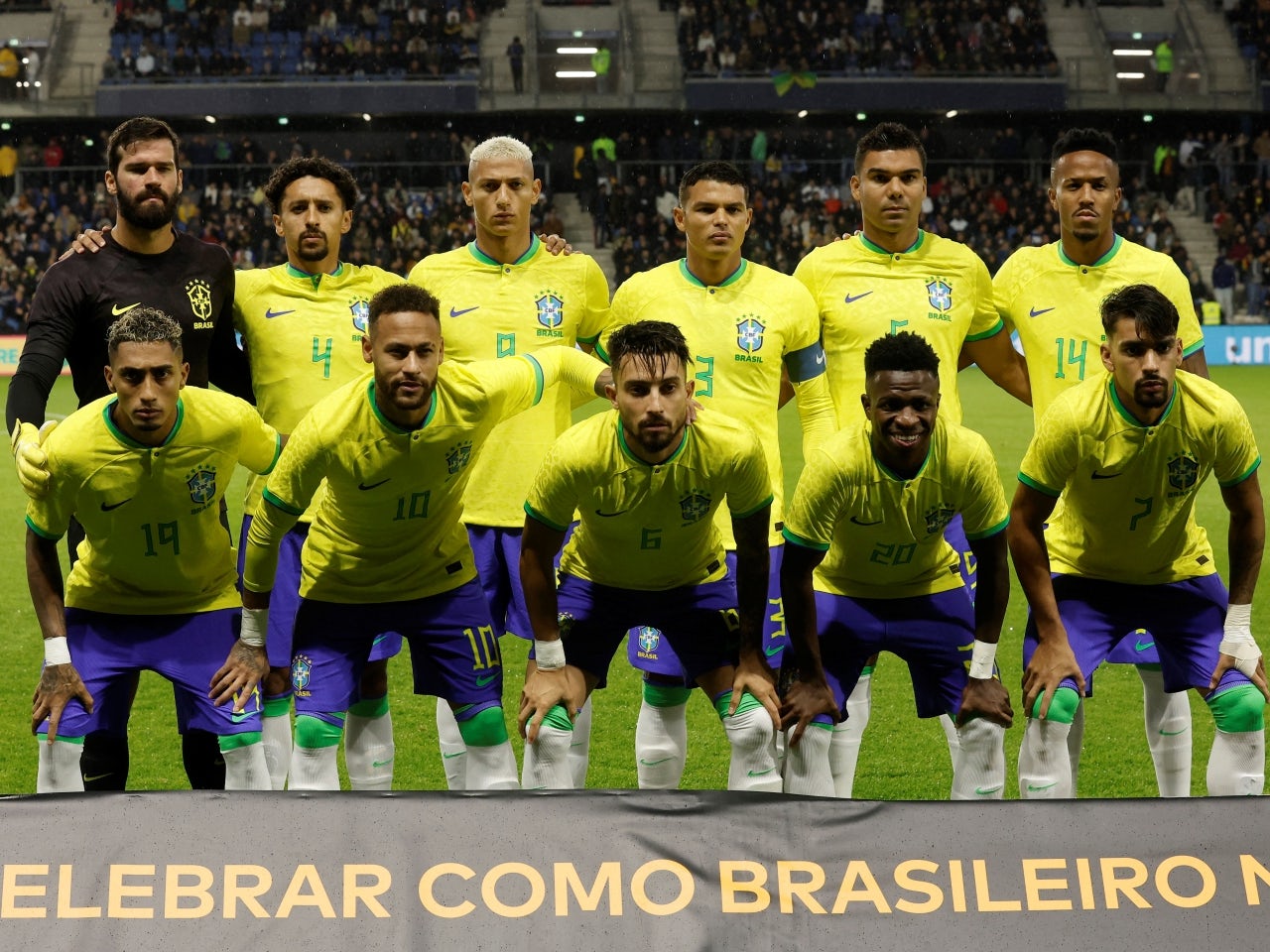 Brazil National Football Team vs Bolivia National Football Team Lineups ...