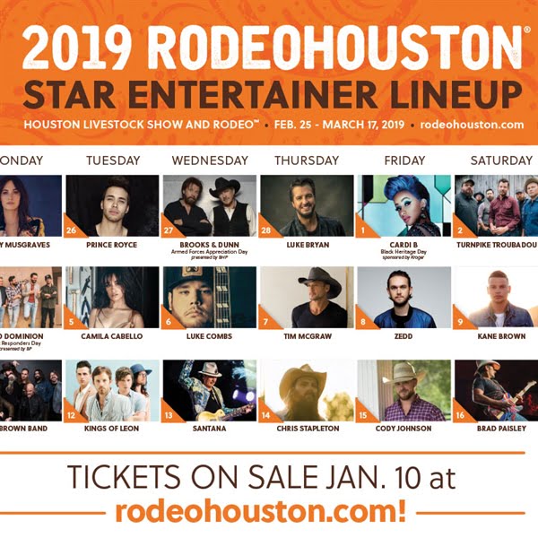 Breaking News: Unveiling the Rodeo Lineup 2025!