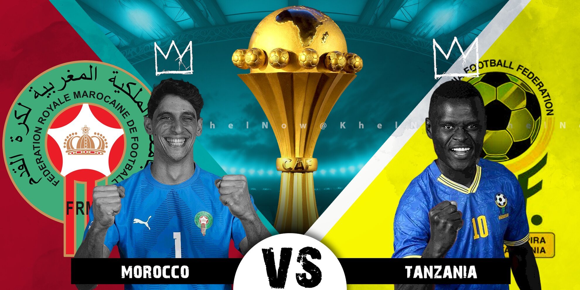 Morocco National Football Team vs Tanzania National Football Team ...