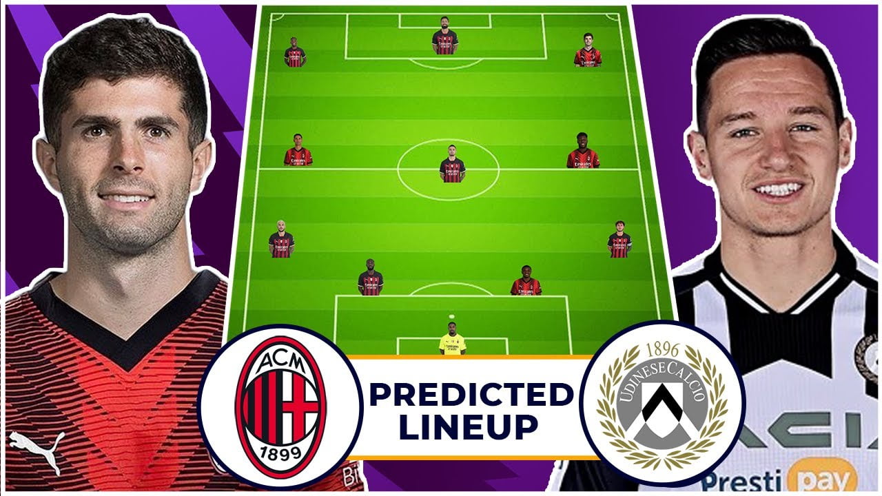 The Ultimate Guide to AC Milan vs Udinese Lineups: Who Will Make the Starting XI?