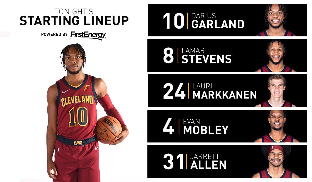 Unveiling the Cavs Starting Lineup: A Guide to the Team's Key Players ...