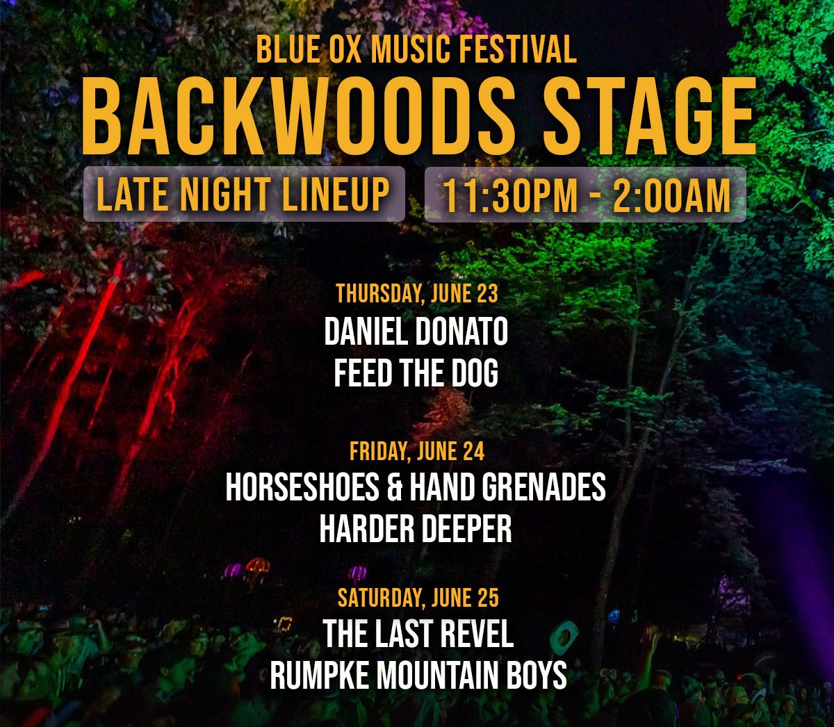 Backwoods Music Festival 2025: A Glimpse Into the Ultimate Musical ...