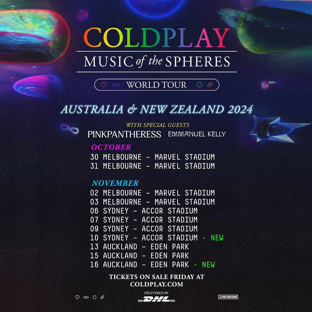 Coldplay Melbourne 2025: The Ultimate Concert Experience Awaited!