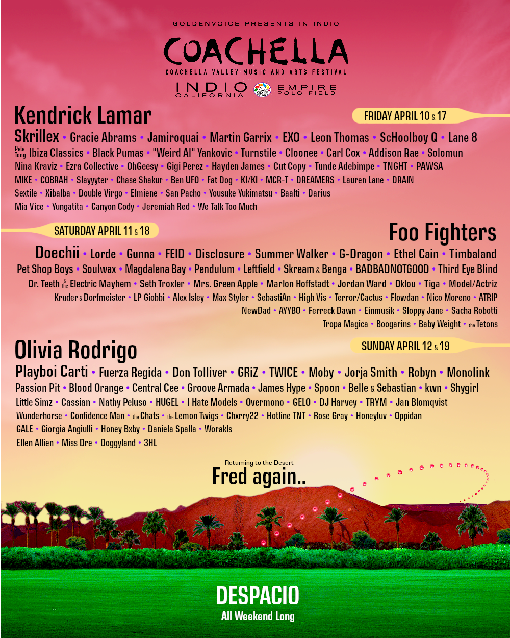 Coachella Festival 2026 Lineup Unveiled: The Ultimate Music Experience Awaits!